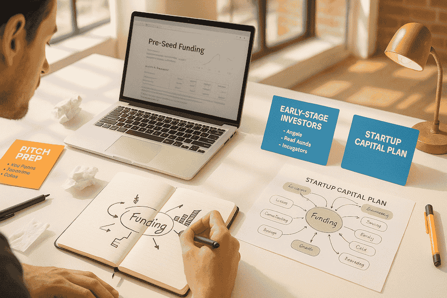 Pre-Seed vs Seed Funding: Steps, Investors, Pitfalls, and Strategy