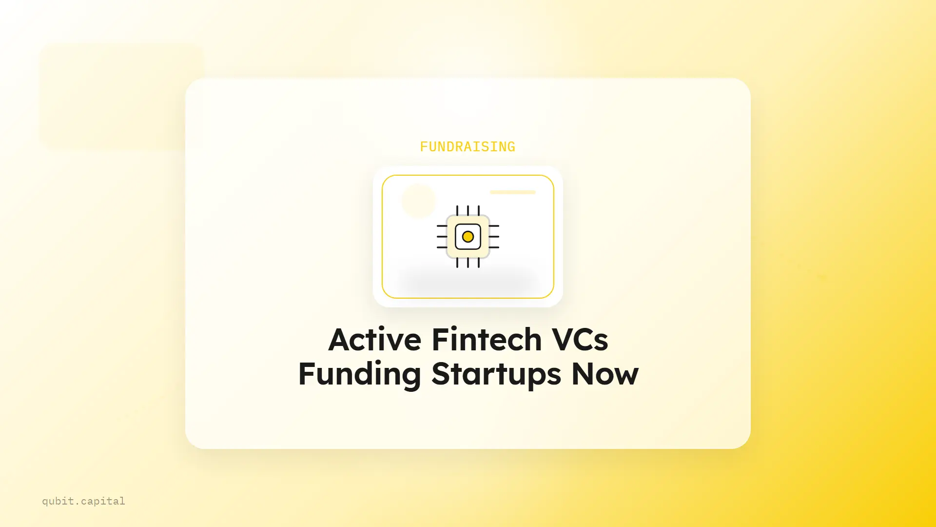 Top VC Firms Backing Fintech Startups