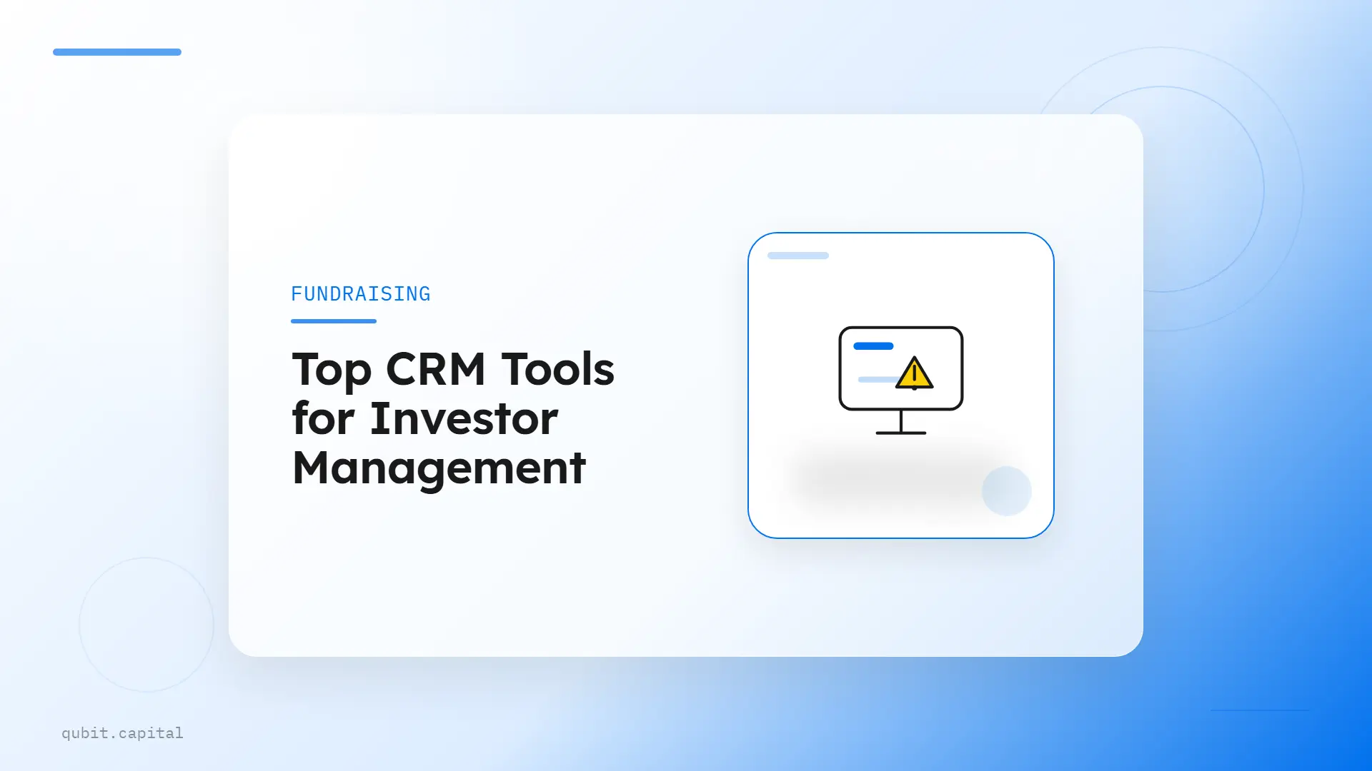 Best CRM for Investor Management
